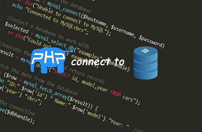 របៀបនៃការតភ្ជាប់ទៅកាន់ MySQL database ដោយប្រើប្រាស់ភាសា PHP