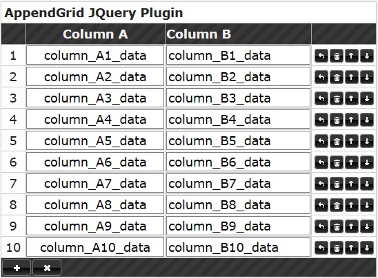 appendgrid grid data-table